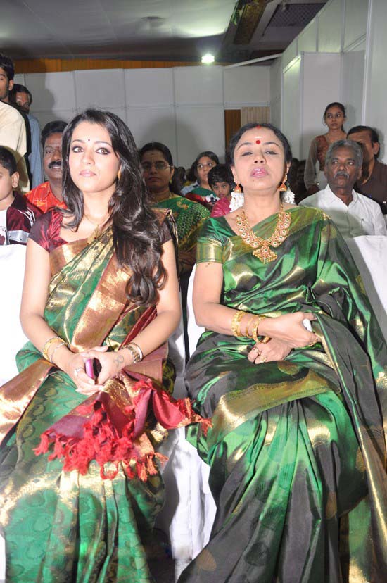 Trisha Pothys Silk Saree stills – BizHat.com